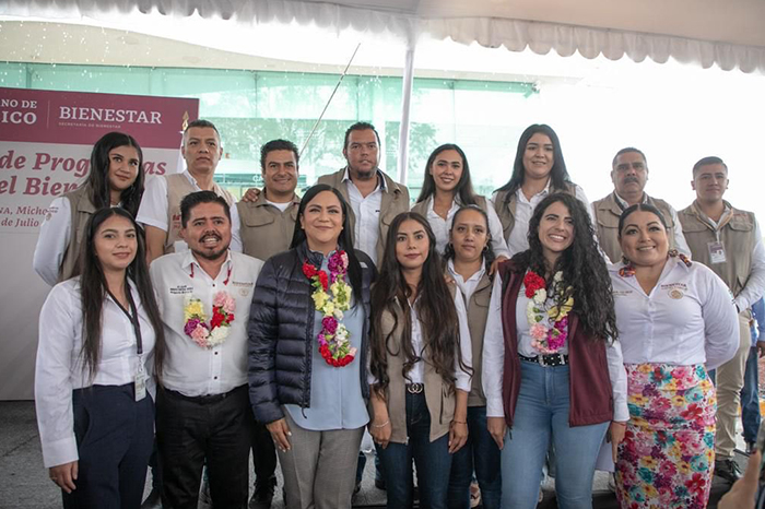 Instalan Comité de Programas para el Bienestar en sucursal del Banco del Bienestar en Charo