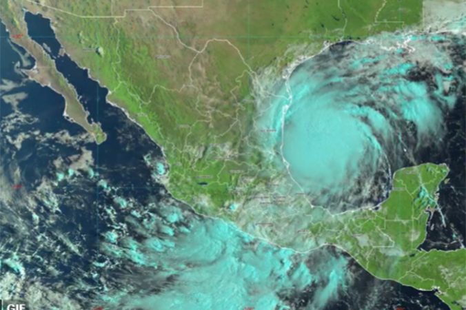 Se forma la tormenta tropical Francine en el Golfo de México; se ubica cerca de Tamaulipas