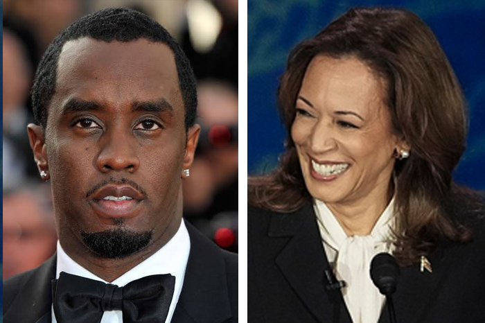 Kamala Harris no aparece posando junto al rapero ‘Diddy’ en un video de ...