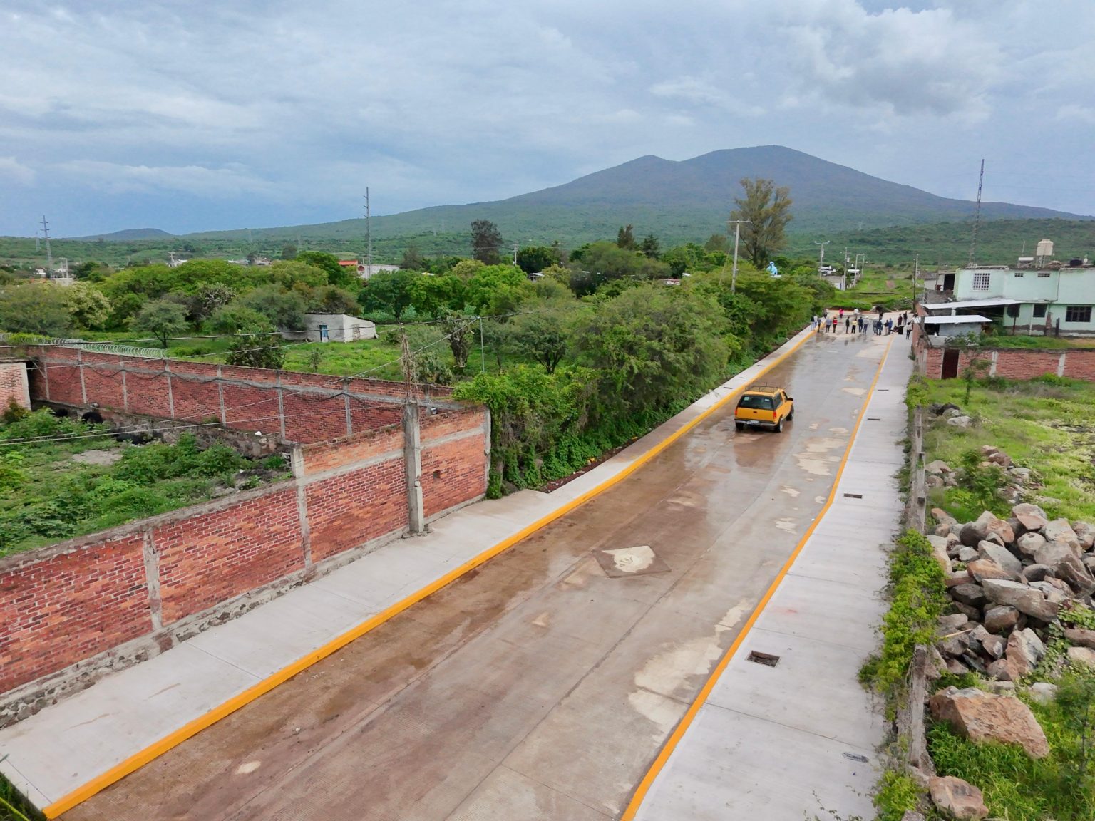 Inaugura presidente Víctor Vázquez obra de acceso en la comunidad de ...
