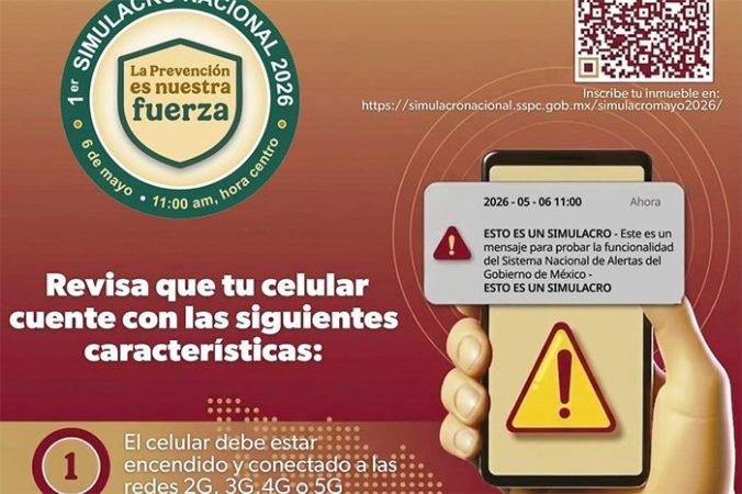 Simulacro Nacional 2026: Michoacán participa hoy a las 11:00