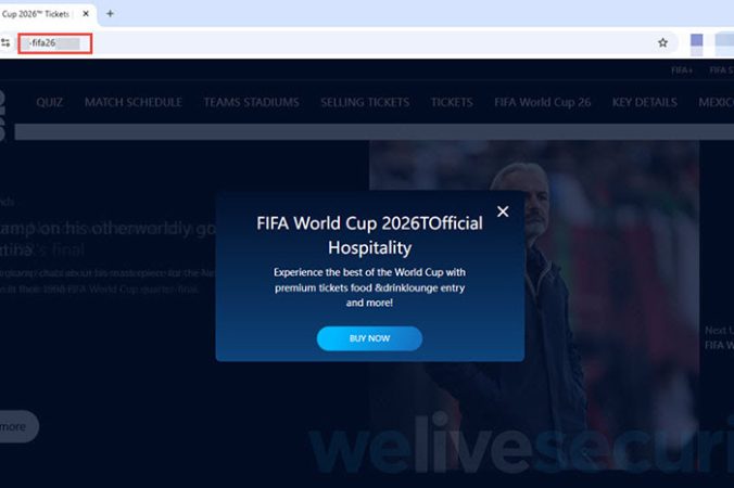 FBI advierte sobre web falsas que se hacen pasar por la FIFA para estafas