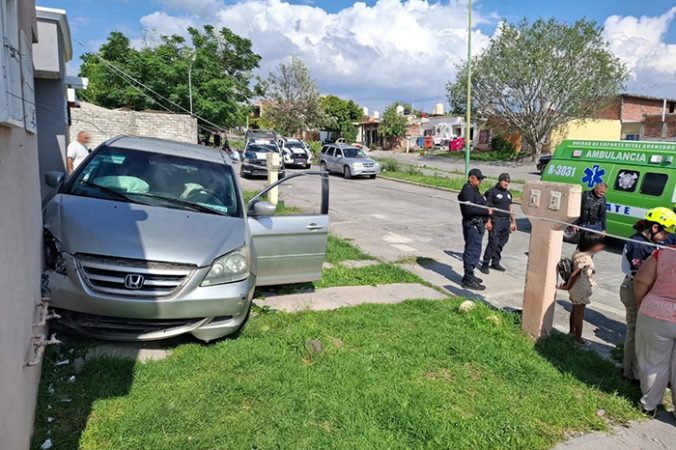 Dos heridas en un choque entre vehículos en La Piedad este domingo